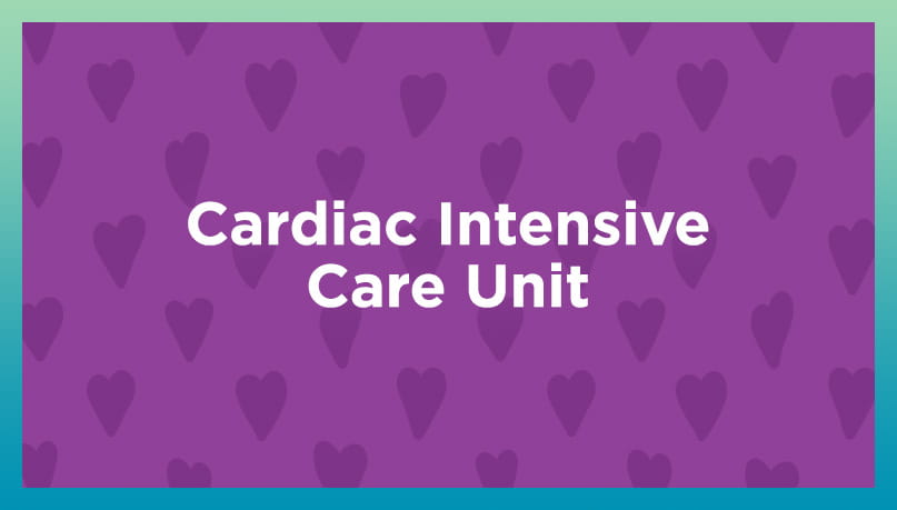 Cardiac Intensive Care Unit (CICU) | Children's Pittsburgh