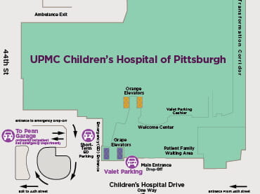 Maps | Childrens Hospital Pittsburgh
