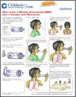 Metered Dose Inhaler (MDI) with a Chamber with Mouthpiece | Children’s ...