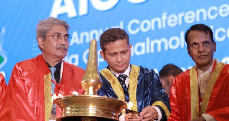 Vishal Jhanji, MD, Delivers Presidential Lecture at All India ...